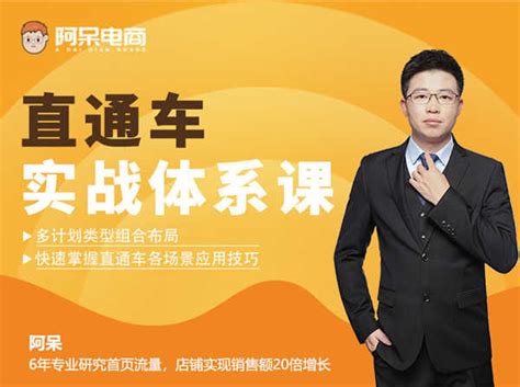 阿呆电商课堂 直通车实战体系课 阿呆电商培训2022 8 猫学笔记 分享优质电商资源