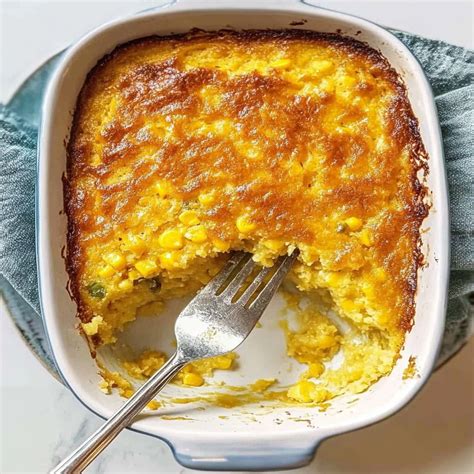 Sweet Corn Spoonbread Casserole