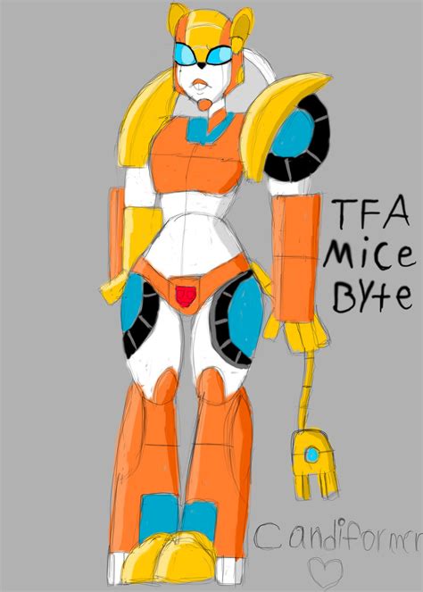Tfa Oc Mice Byte By Candiformer On Deviantart