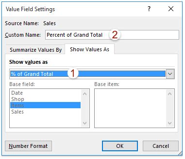 How To Add Percentage Of Grand Total Subtotal Column In An Excel Pivot Table