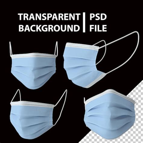 Premium Psd Surgical Mask Png
