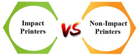 Difference Between Impact And Non Impact Printers Tpoint Tech