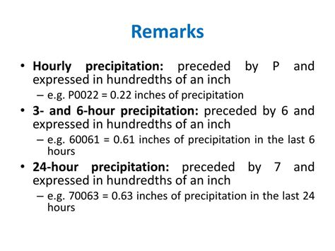 PPT Lab 2 METAR Decoding And Station Observations PowerPoint Presentation ID 1840658
