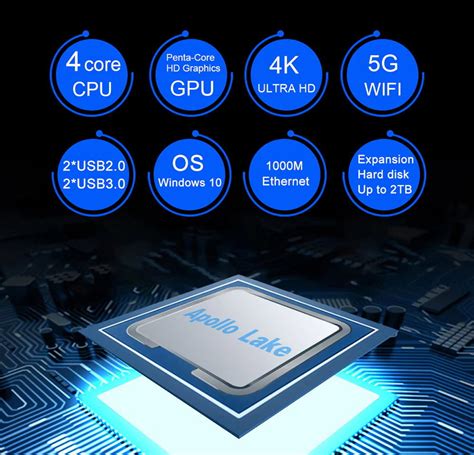 New Arrival ACEPC AK V G WIFI Mini PC GB GearVita