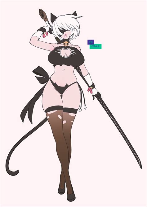 Rule 34 1girls Big Breasts Blindfold Breasts Cat Ears Cat Tail