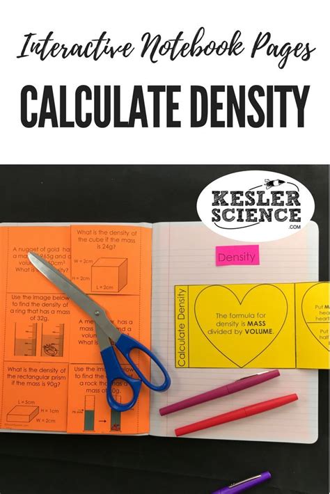 Density Practice Problem Worksheet
