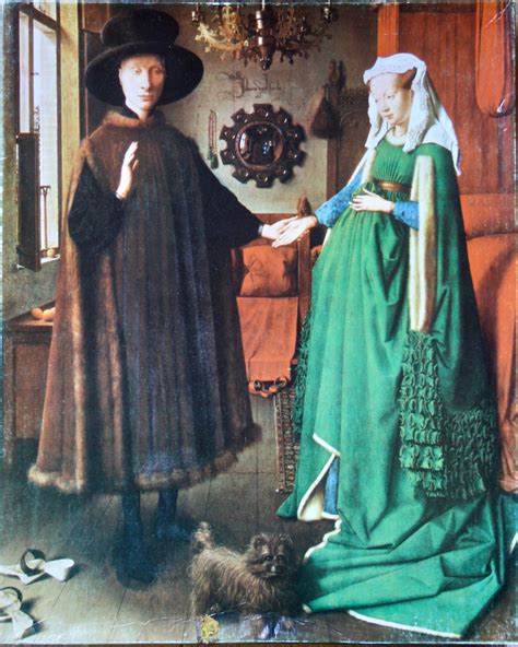 Giovanni Arnolfini And His Bride