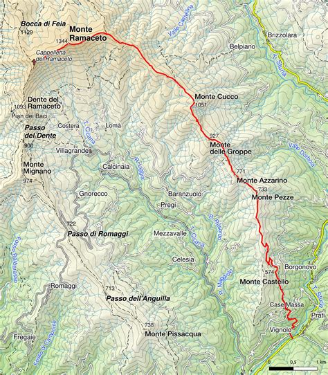 Monte Ramaceto Da Mezzanego L Appenninista