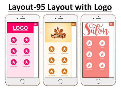 Layout 95 Get New Layouts For Your App With Siberian Cms App Maker
