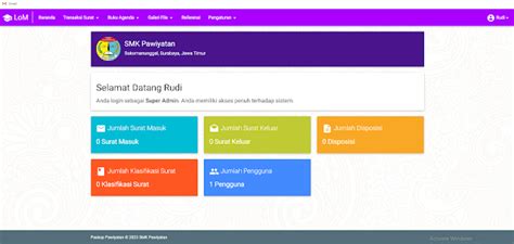 Source Aplikasi Arsip Surat Berbasis Web Technoray
