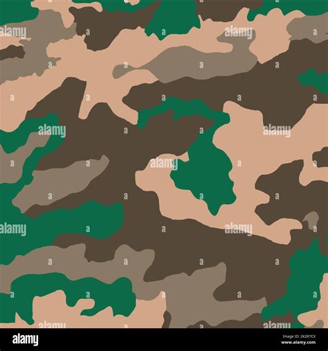 Green Army Flora Background Texture Vector Illustration Stock Photo Alamy