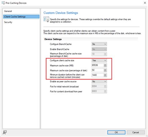 Increasing The ConfigMgr Client Cache Size Beyond MB Deployment Research