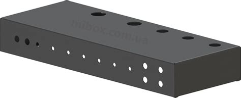 Шасі для гітарного підсилювача на 50Вт Mb 50ga Ш432 Г165 В64 чорний Ral9005 Black Textured