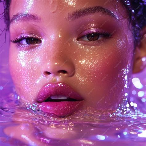 Alluring Portrait Of A Radiant And Captivating Female Model With