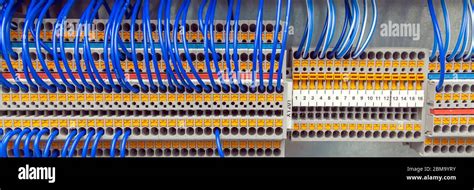Terminal Of Control Control Panel Assembly With Wire And Terminal Box Ground Terminal