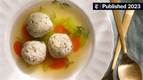Matzo Balls For Passover Meatballs For Easter The New York Times