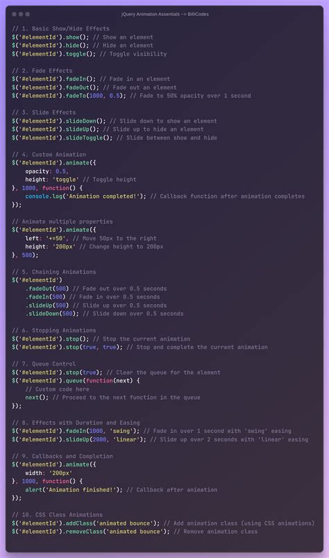 Jquery Cheat Sheet Nhrepon React