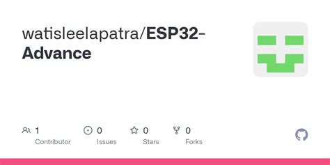 Github Watisleelapatra Esp32 Advance