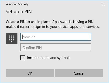 Creating A PIN For Sign In Tips Net