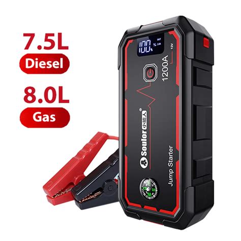 79800mah 2000a 자동차 점프 스타터 보조베터리 휴대용 충전기 시작 장치 60l40l 비상 부스터 자동차 배터리 Aliexpress