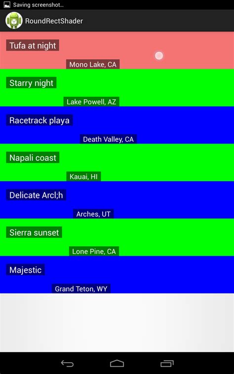 android listview doesnt show onclick color after set background