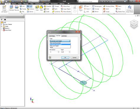 How To Model A Spring In Autodesk Inventor Grabcad Tutorials