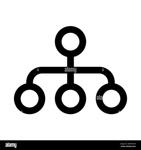 data structure icon line isolated on white background black flat thin