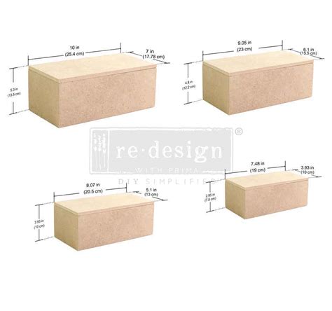 Rectangular Storage Boxes Set Of 4 Re·design With Prima®