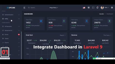 (01) Integrate Admin Dashboard in Laravel 9 | Intro with Series | Integrate Admin Theme in ...