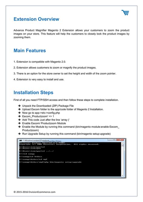 Advance Product Magnifier Magento 2 Extension Documentation Pdf