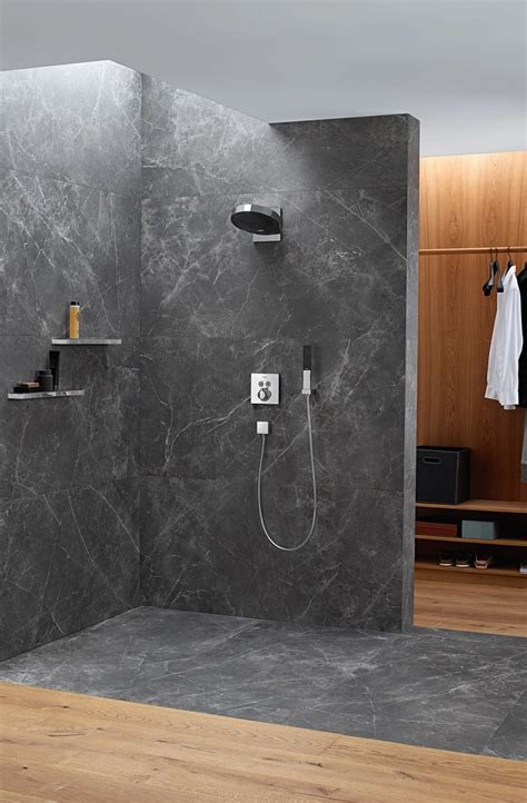 Rainfinity Overhead Shower 360 1jet Shower Controls From Hansgrohe