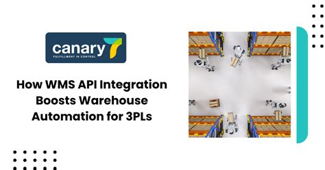 Wms Api Integration For 3pls Streamline Fulfillment