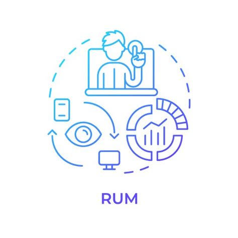 Stm Blue Gradient Concept Icon Royalty Free Vector Image