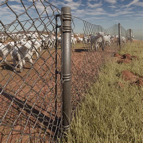 Curve To Chain Link Fence Geometry Nodes Finished Projects