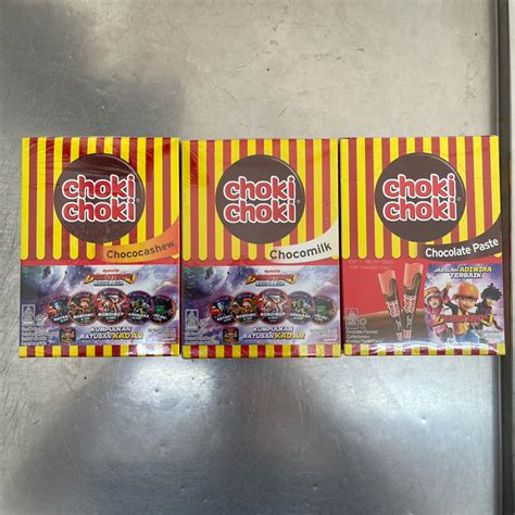 Choki Choki Chocolate 5 Stick X 12 Packet Chocolate Paste Chocomilk
