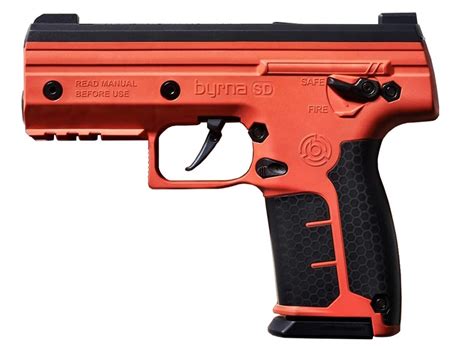 Byrna Technologies Non Lethal Pistol Orange Sd Pepper Kit 4″ 5 Rds 68