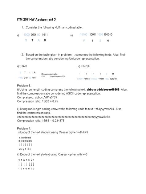 Itm 207 Hw Assignment 3 Pdf