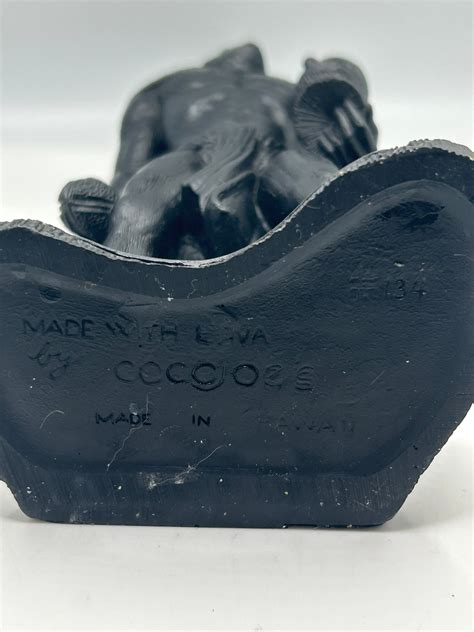 Coco Joes Black Lava Statue Etsy