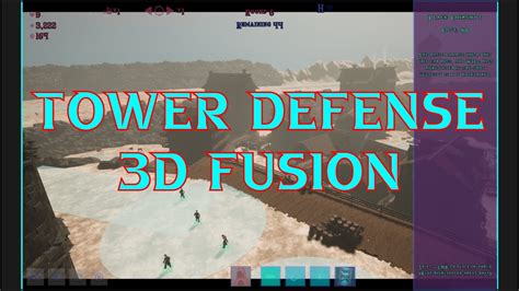 Tower Defense 3d Fusion Game Demo Available Now On Pc Youtube