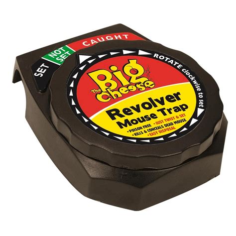 Big Cheese No Touch No See Revolver Mouse Trap Bunnings New Zealand