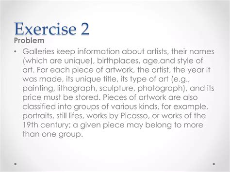 Erd Practice Exercises Pptx