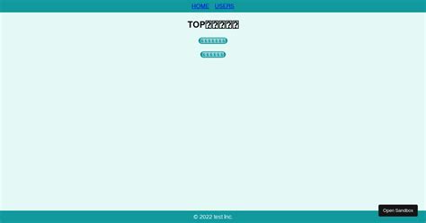 react codesandbox
