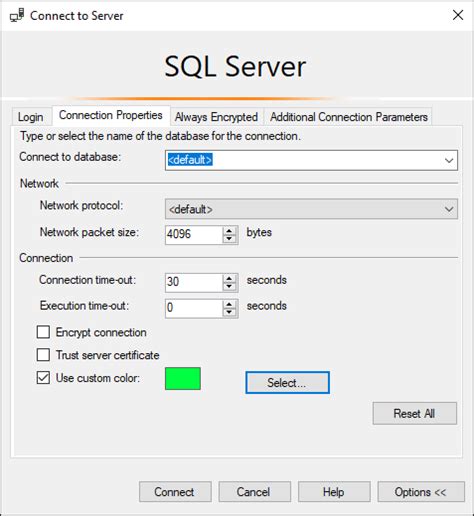 Customizing The Status Bar Color In Sql Server Management Studio Our
