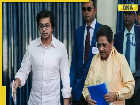 Bsp Chief Mayawati Reinstates Nephew Akash Anand As Her Successor