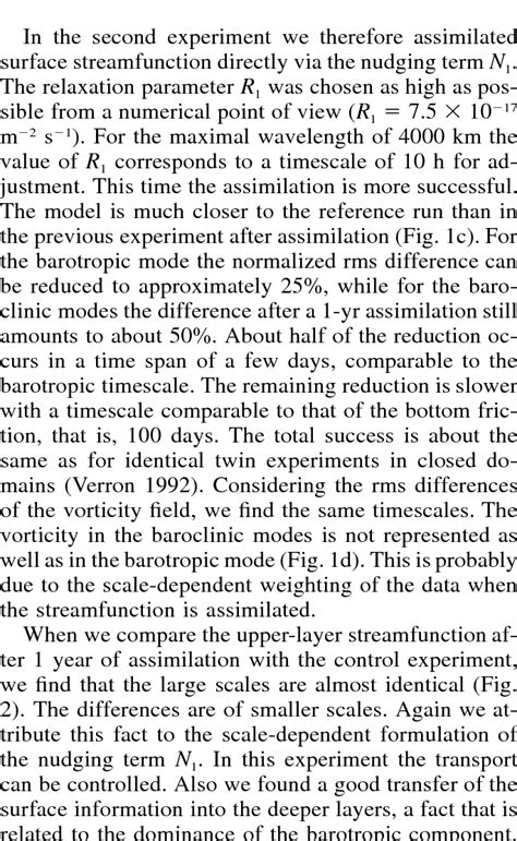 Streamfunction Of The Surface Layer For A The End Of The Reference Download Scientific