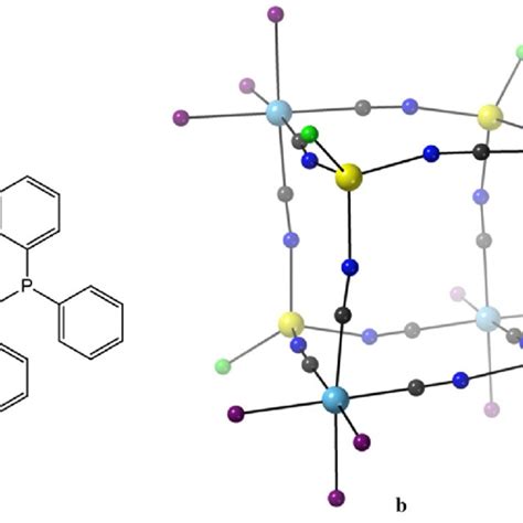 A The Structural Formula Of Triphos B An Aspect Of The Molecular Download Scientific