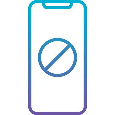 Blocked Generic Gradient Icon