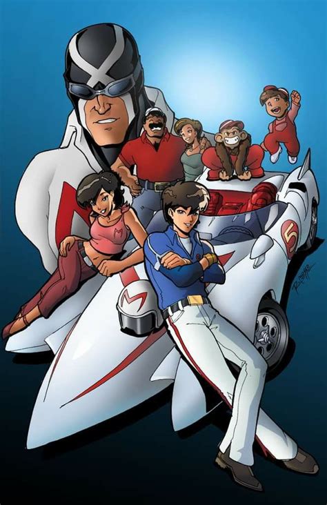 Pin By Kenneth B On Cartoons Speed Racer Cartoon Speed Racer Speed
