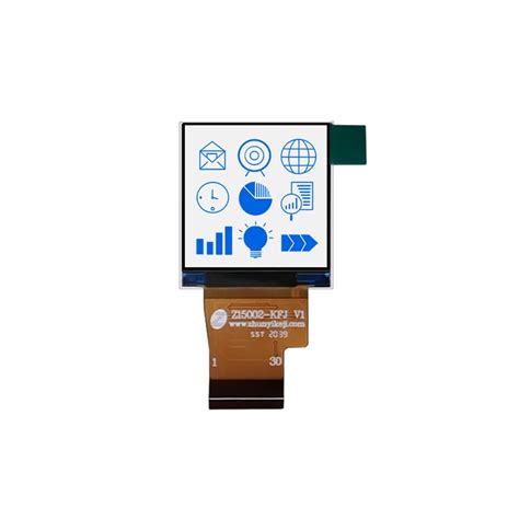 Inch Tft Lcd Module Display Screen With Mcu Interface Square Shape From China