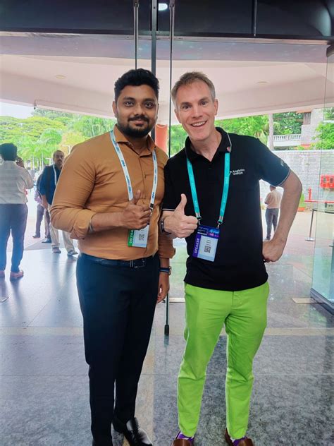 Vignesh Kumar On Linkedin It Was A Pleasure To Meet Some Of The Leading Contributors In The